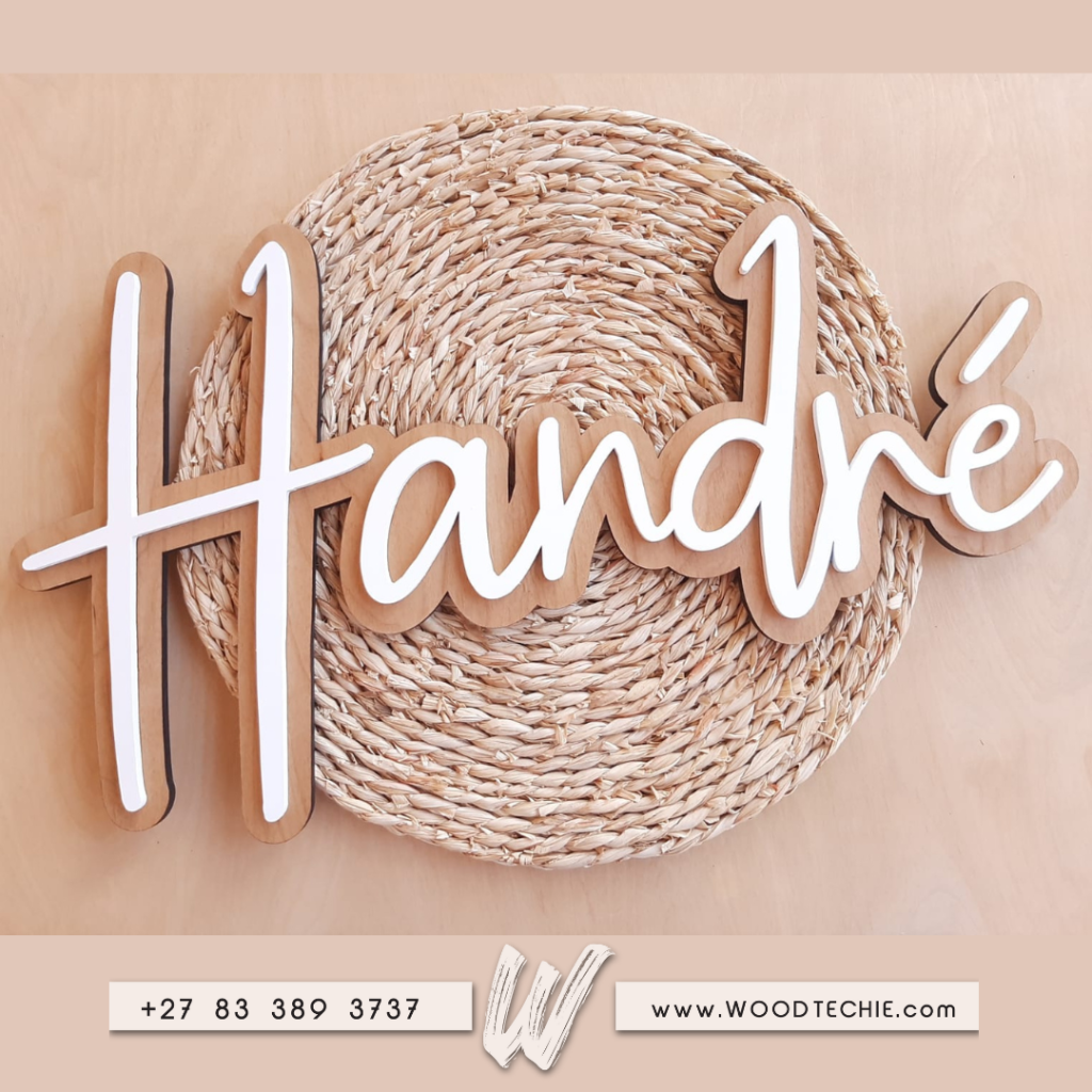 Layered Word Cut Out - Woodtechie