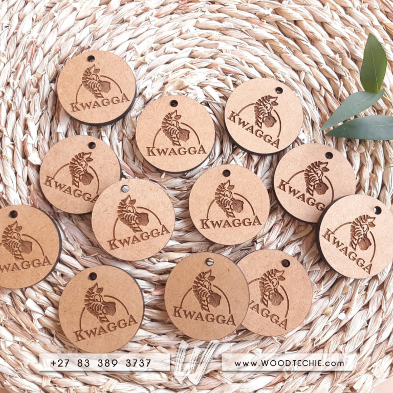 MDF Key Rings - Woodtechie