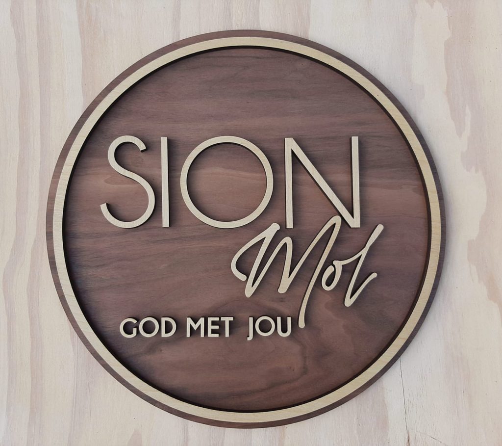Name Board - The Classic - Woodtechie