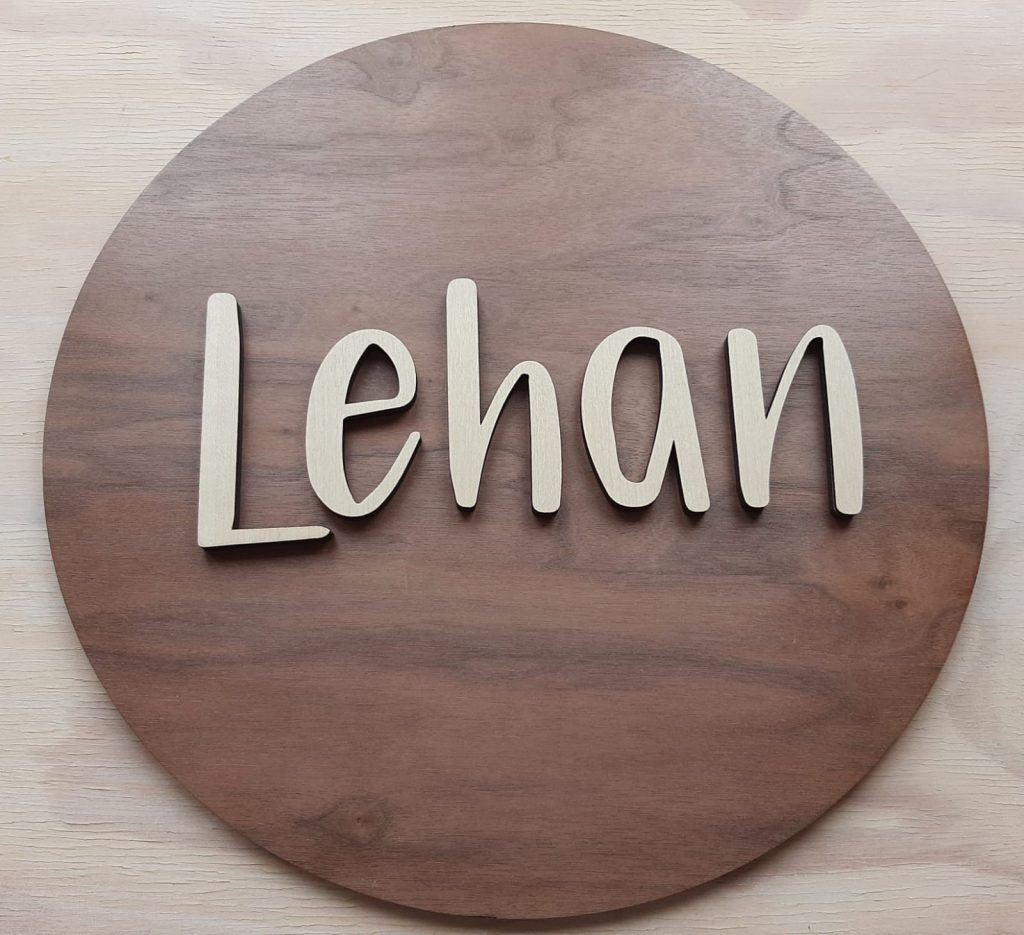 Name Board - The Classic - Woodtechie