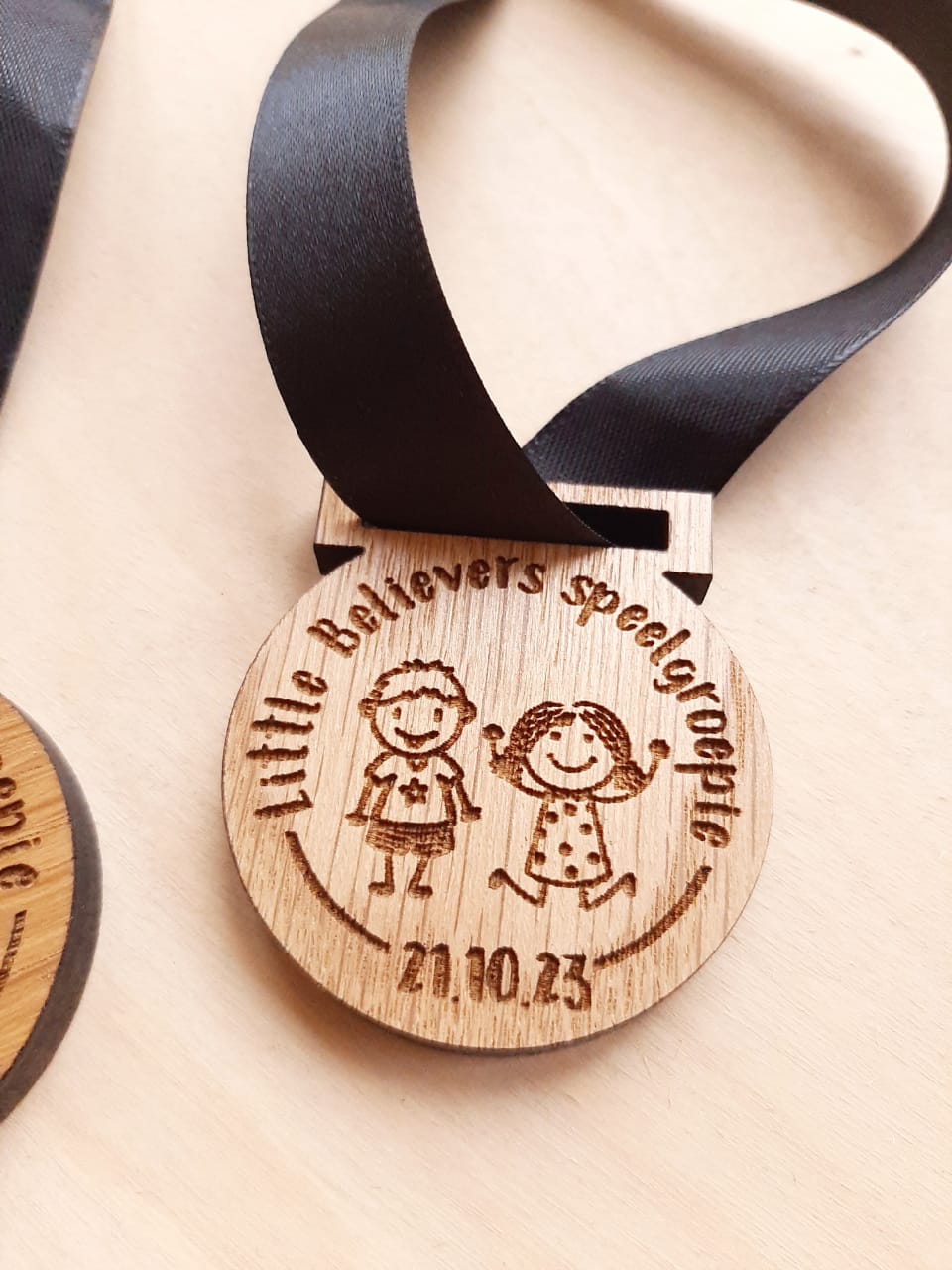 Exotic Wood Medal 6mm - Woodtechie
