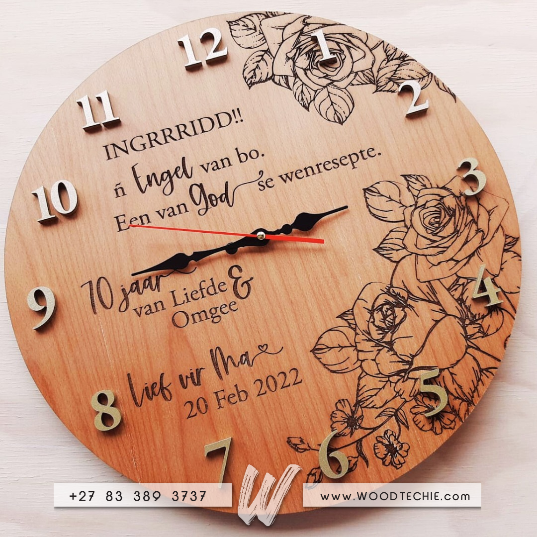 Wall Clocks - Woodtechie