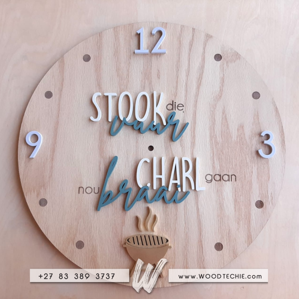 Standard Wall Clock - Woodtechie